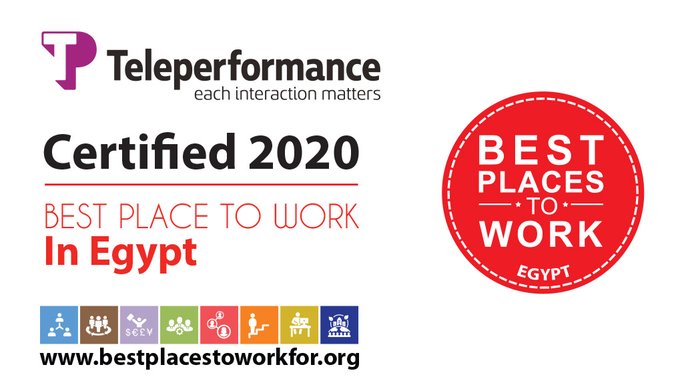 Teleperformance Egypt Honored as One of the Best Companies to Work for ...